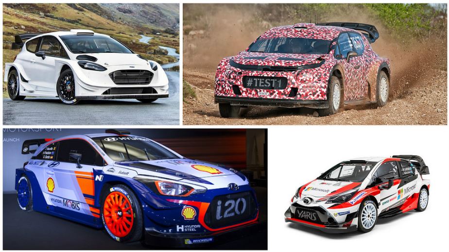 Así son los autos de rally 2017