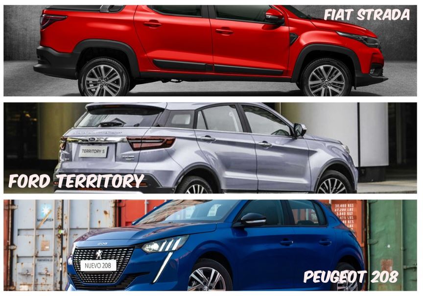 Lo que viene, lo que viene: Ford Territory, Fiat Strada y Peugeot 208